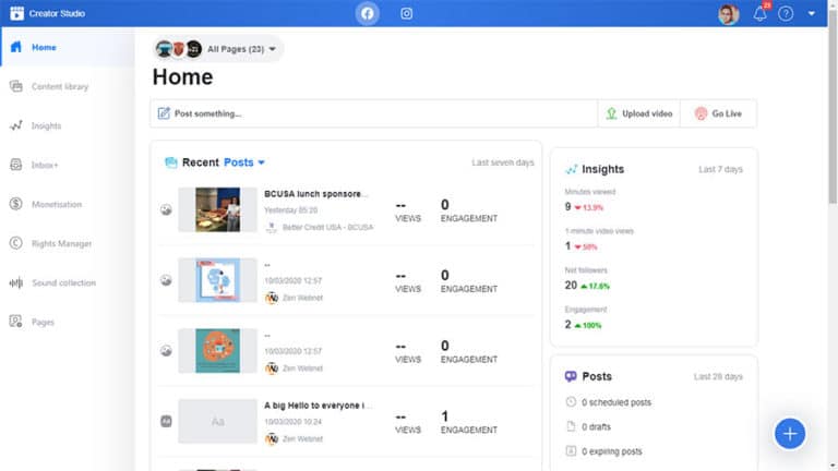 How To Use Facebook’s Creator Studio? - Blue Astral